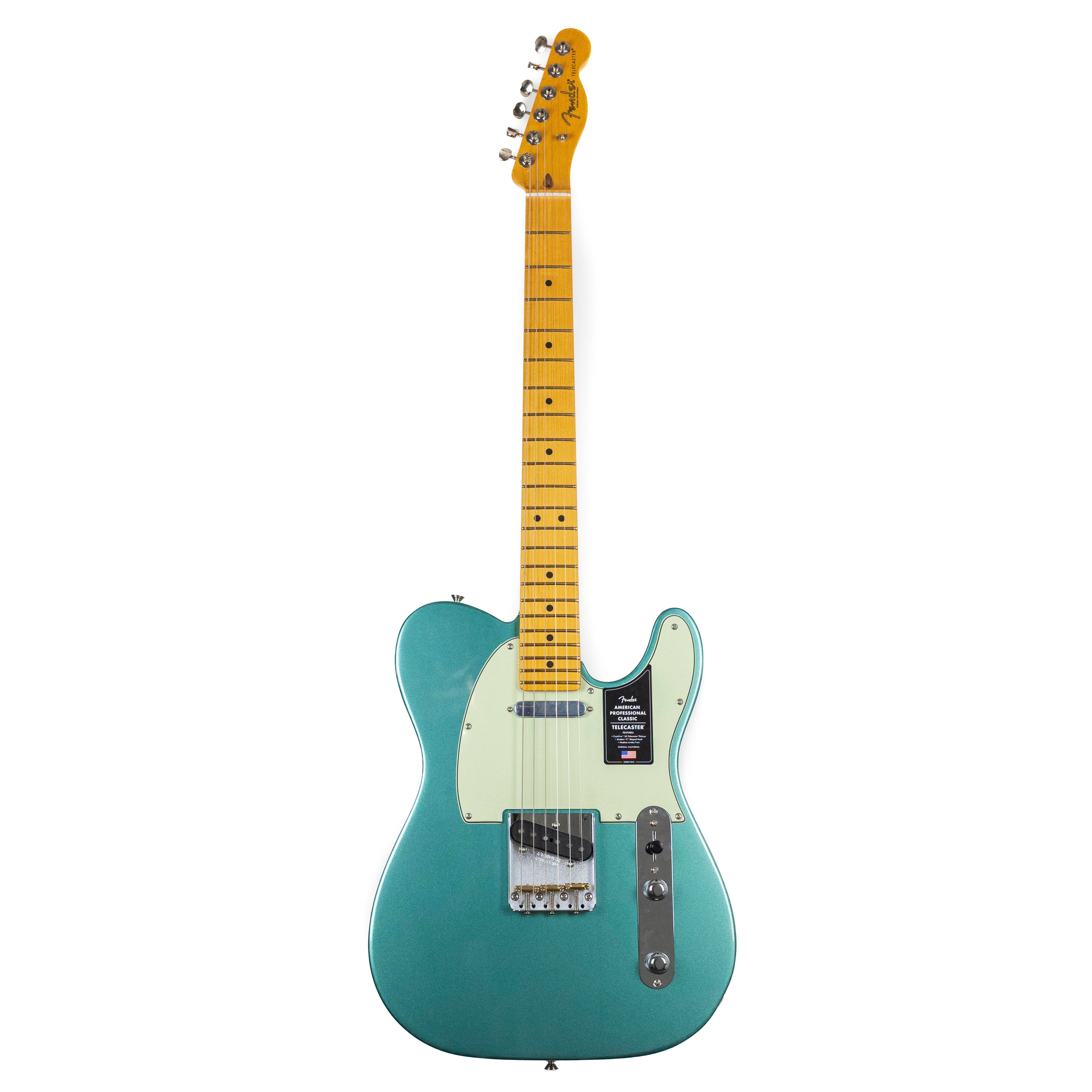 Fender American Professional Classic Telecaster, Faded Sherwood Green — Rudy's Music Soho