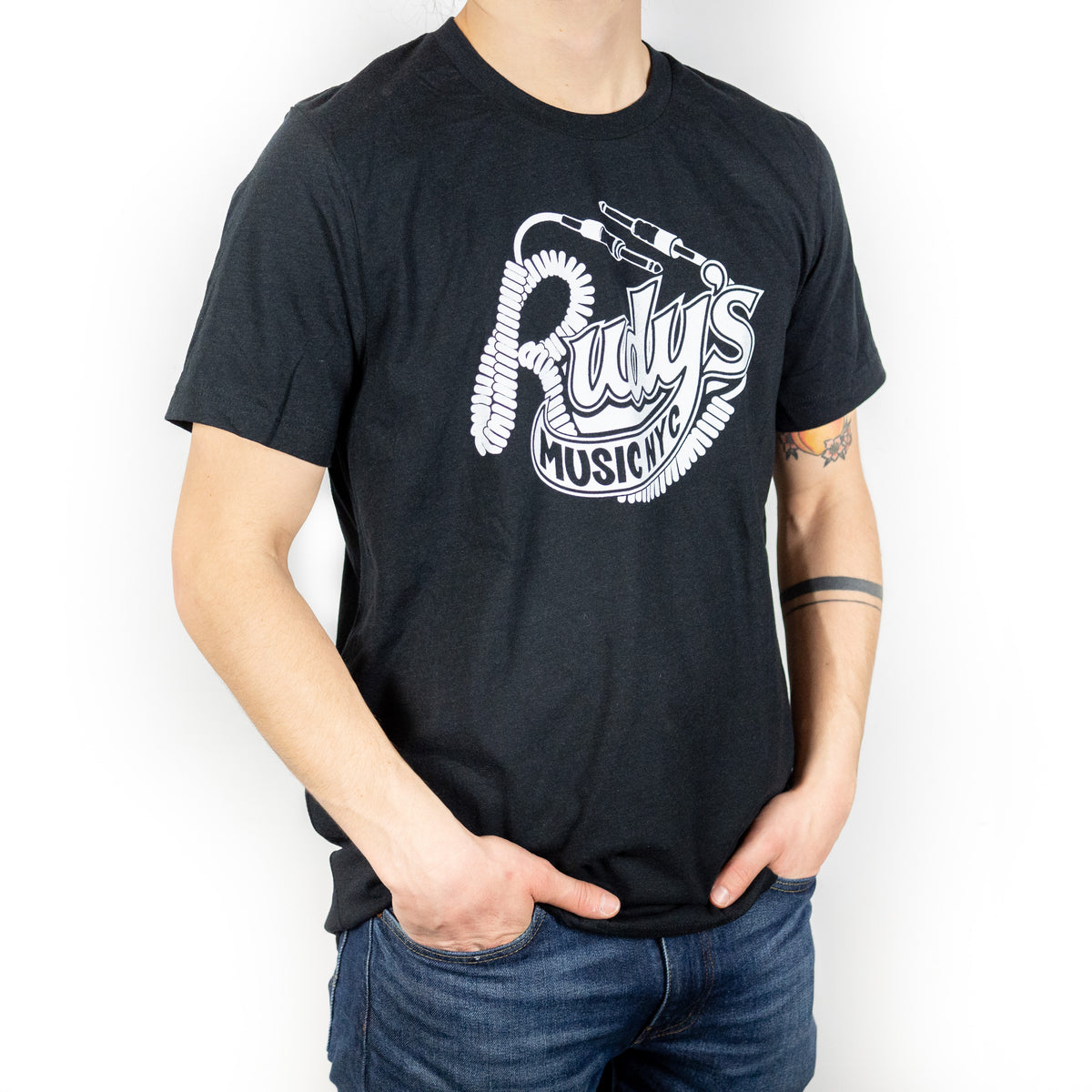 Rudy's Music T-Shirt Men's — Rudy's Music Soho